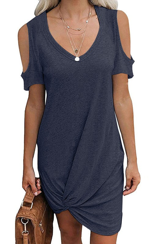 Cold Shoulder Dress – Sweet N Sassy Boutique